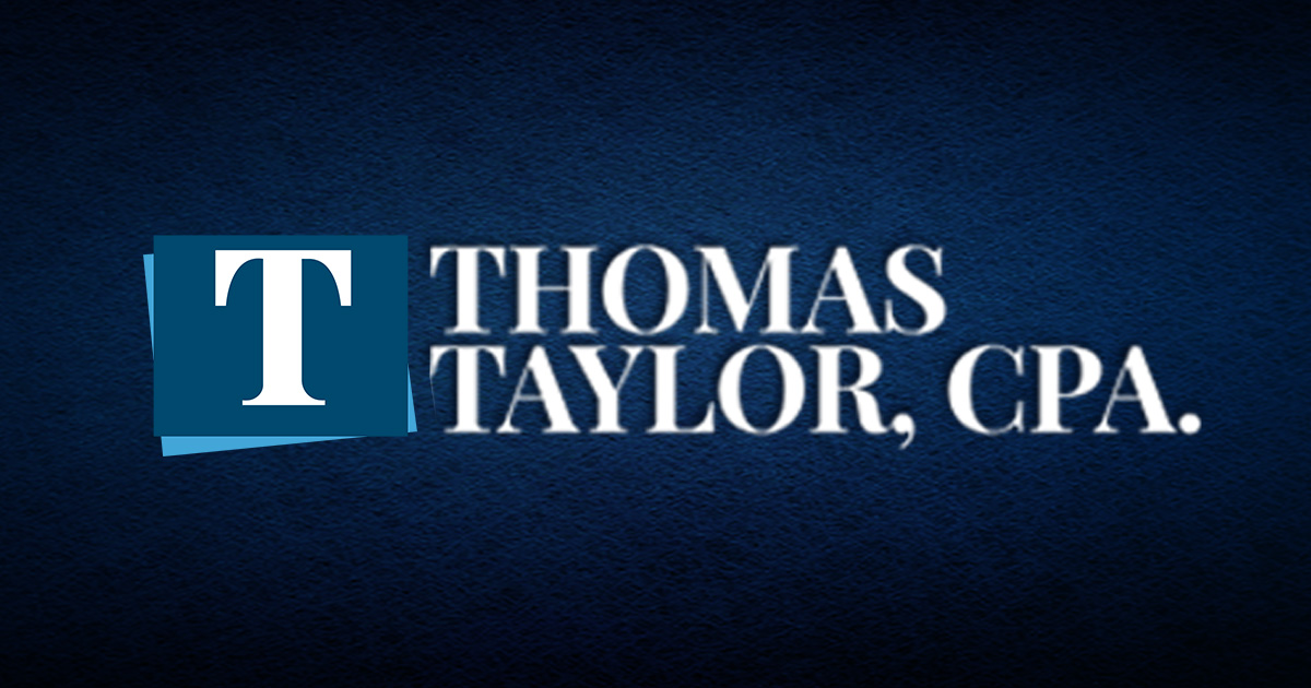Thomas Taylor, CPA